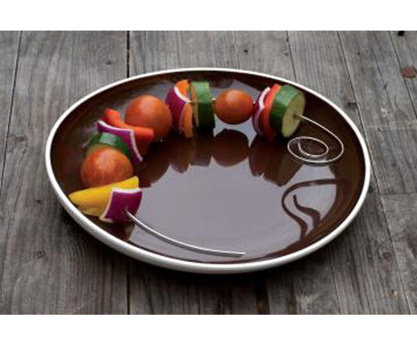 Bull Stainless Circle Kabob Skewers | Save Space