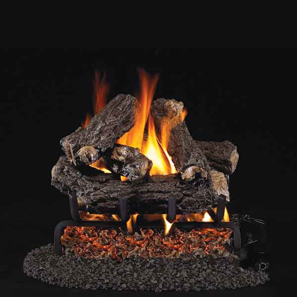 Real Fyre Rustic Oak Designer Small Log Set | Logs Only
